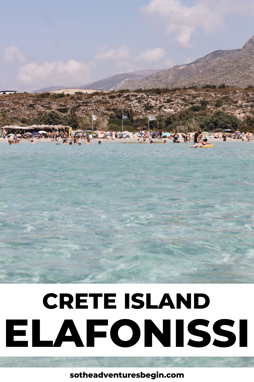 The island of Crete: how to get to Elafonissi beach from Chania without ...