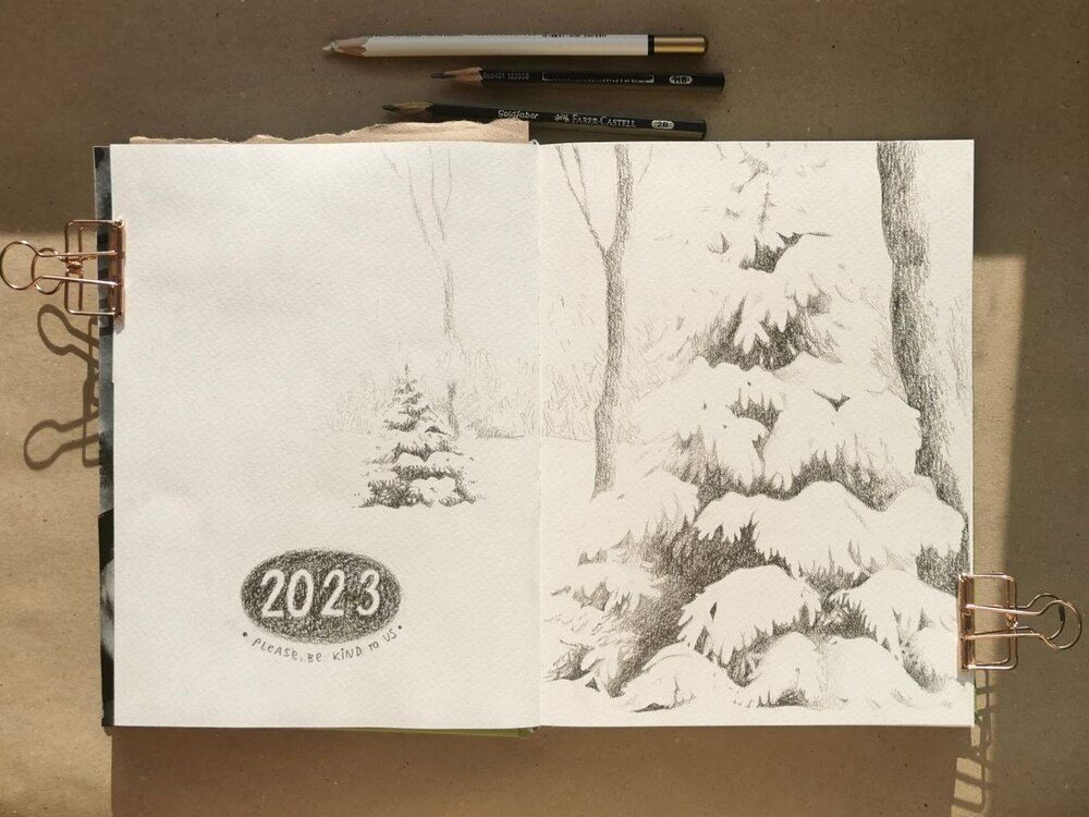 Winter Art Journal 2023