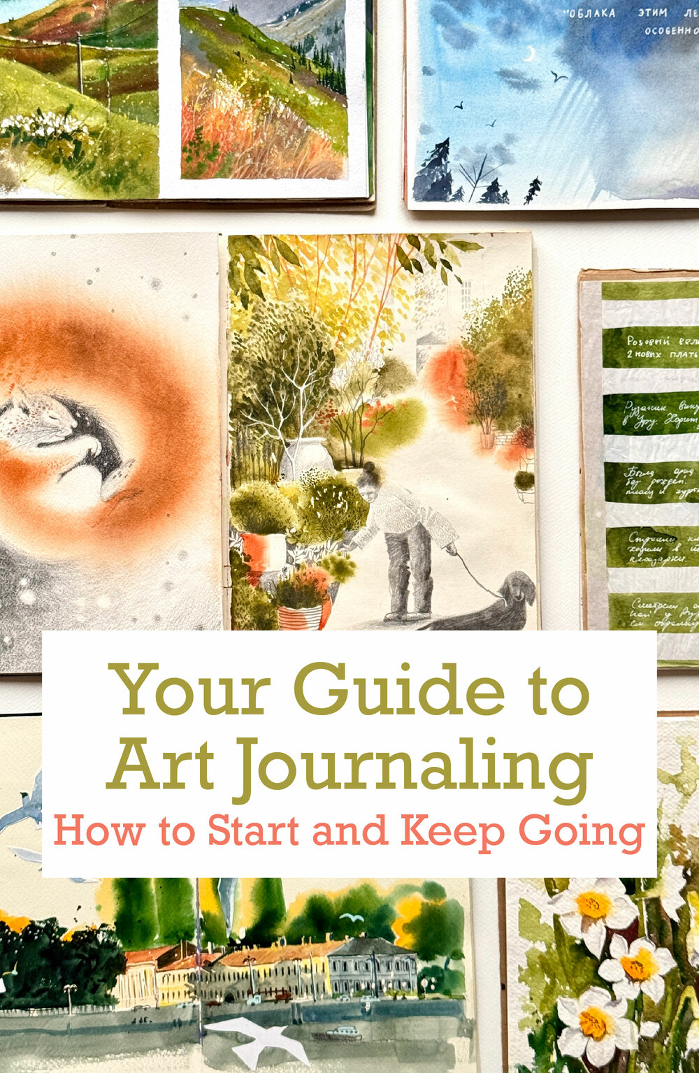 Your Guide to Keeping a Sketchbook & Art Journaling
