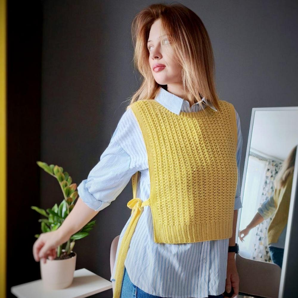 джемпер крючком