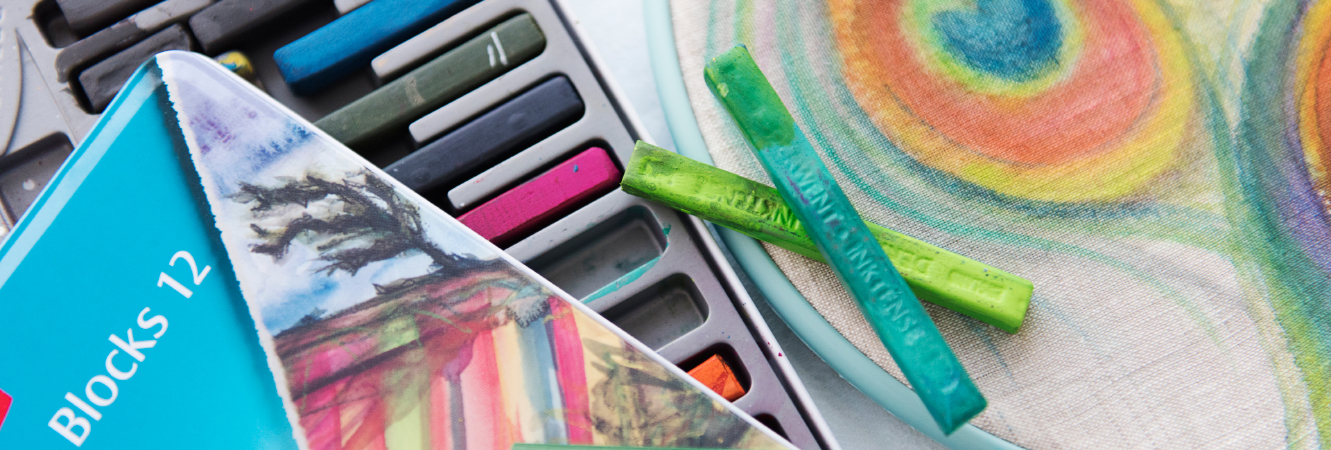 Чернильные блоки Derwent Inktense Blocks