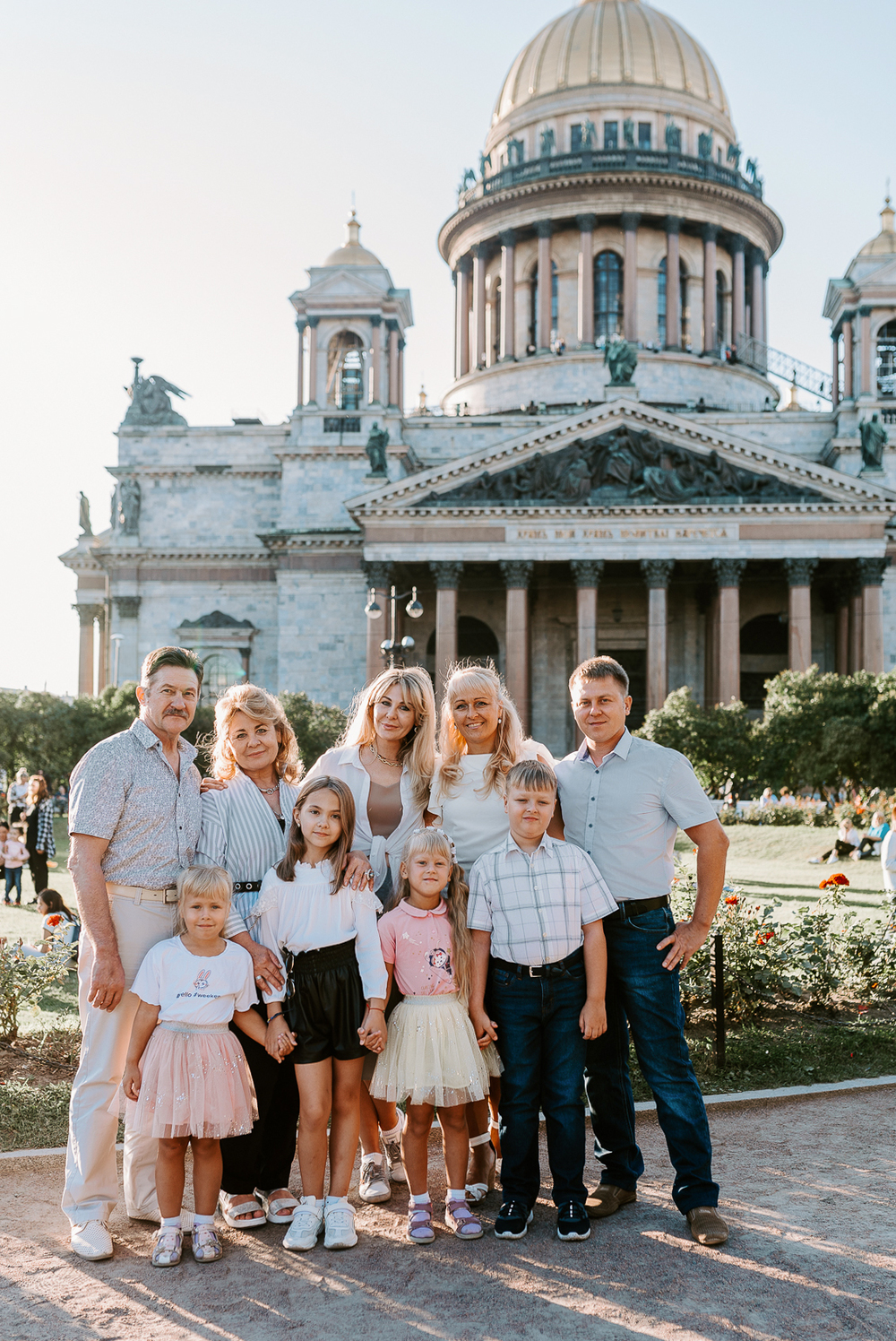 Семейные фотосессии в Санкт-Петербурге